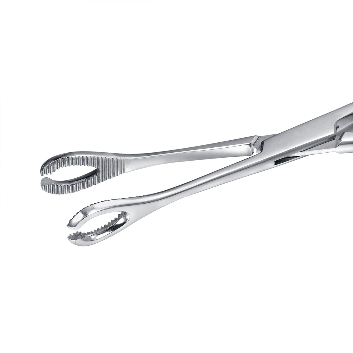7' Round Slotted Locking Foerster Sponge Forceps, 316L Surgical Steel ...