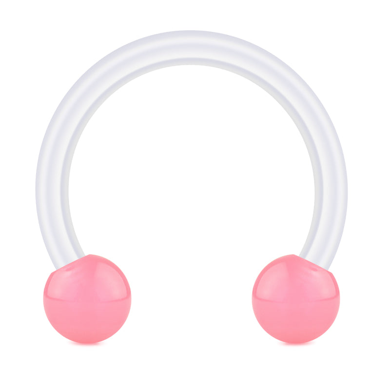 16gauge Plastic Septum Retainer Jelly Ball 8mm 10mm - BodyJewelryForYou ...